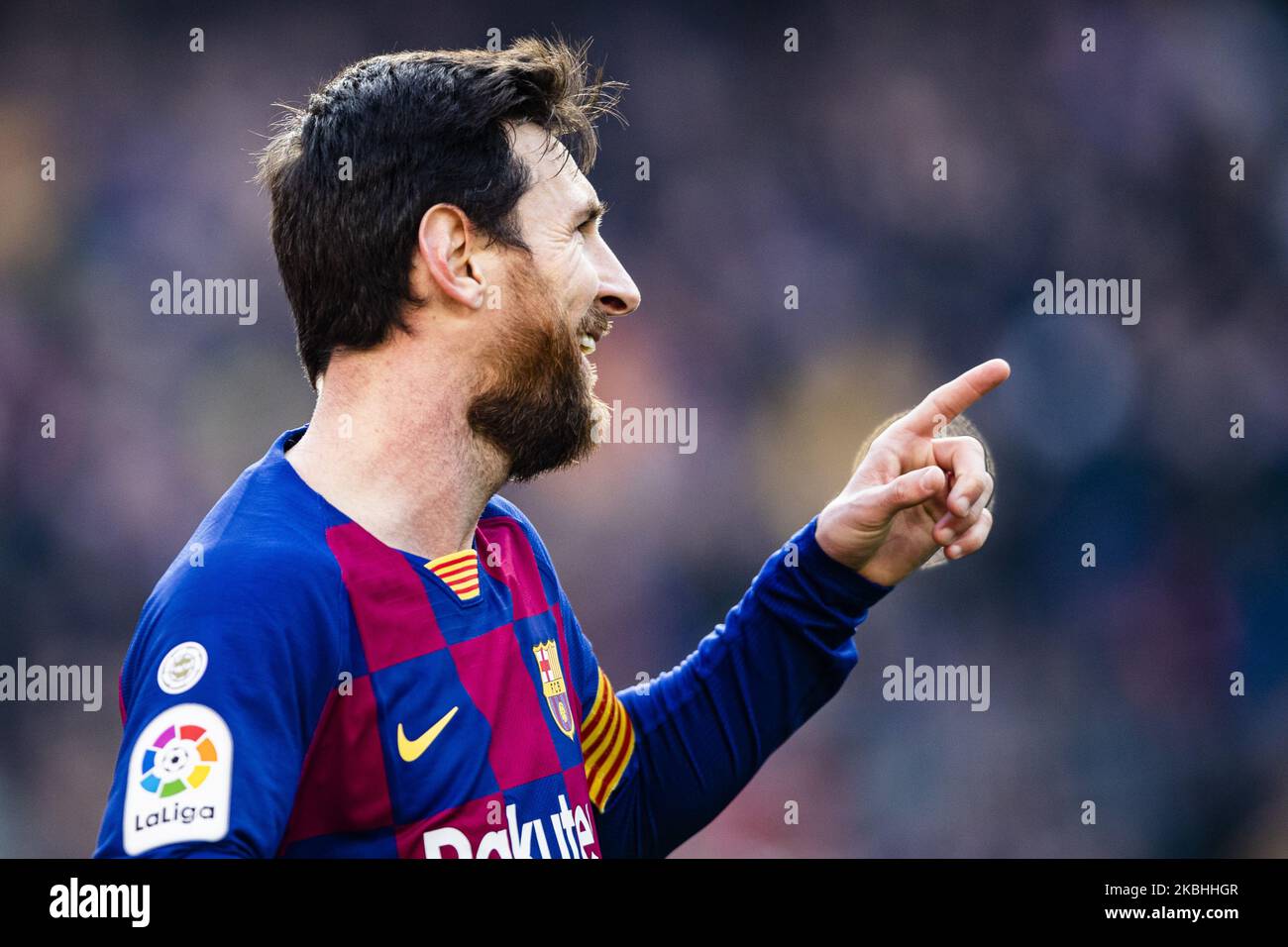 Lionel messi barcelona goal 2020 hi-res stock photography and images ...