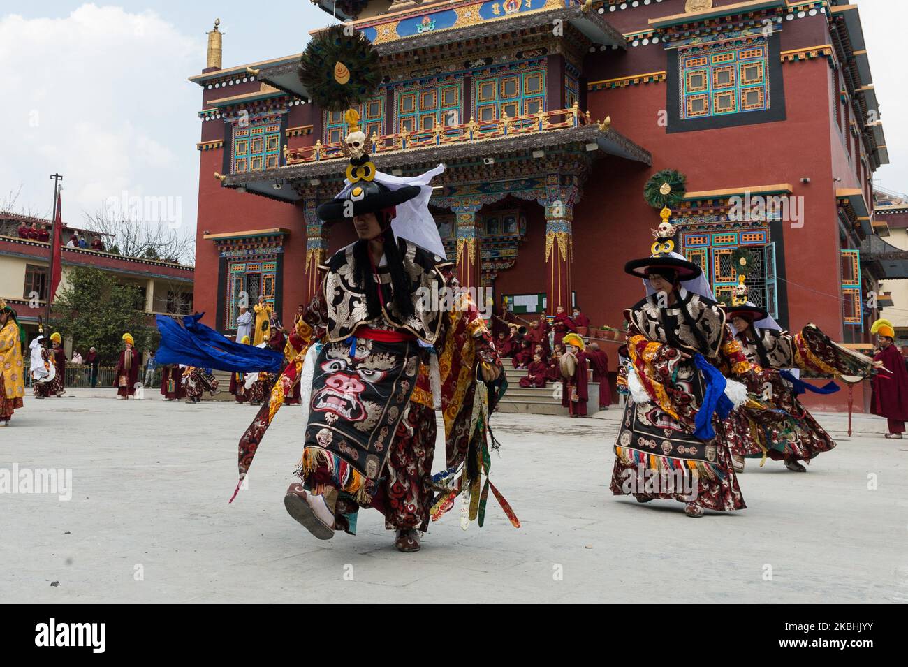 Losar dance hi-res stock photography and images - Alamy