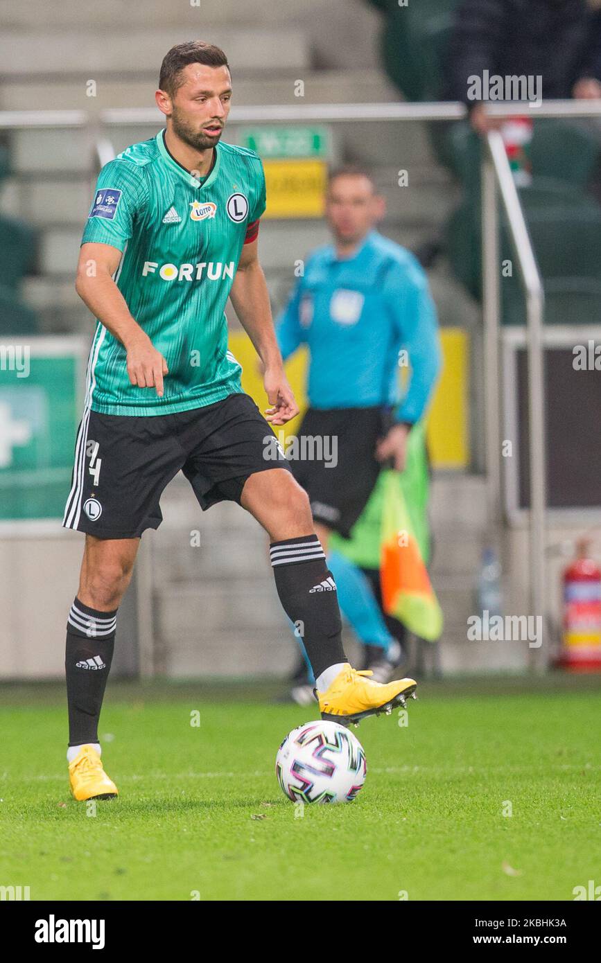 Mateusz Wieteska (Legia) during the Polish League match between Legia ...