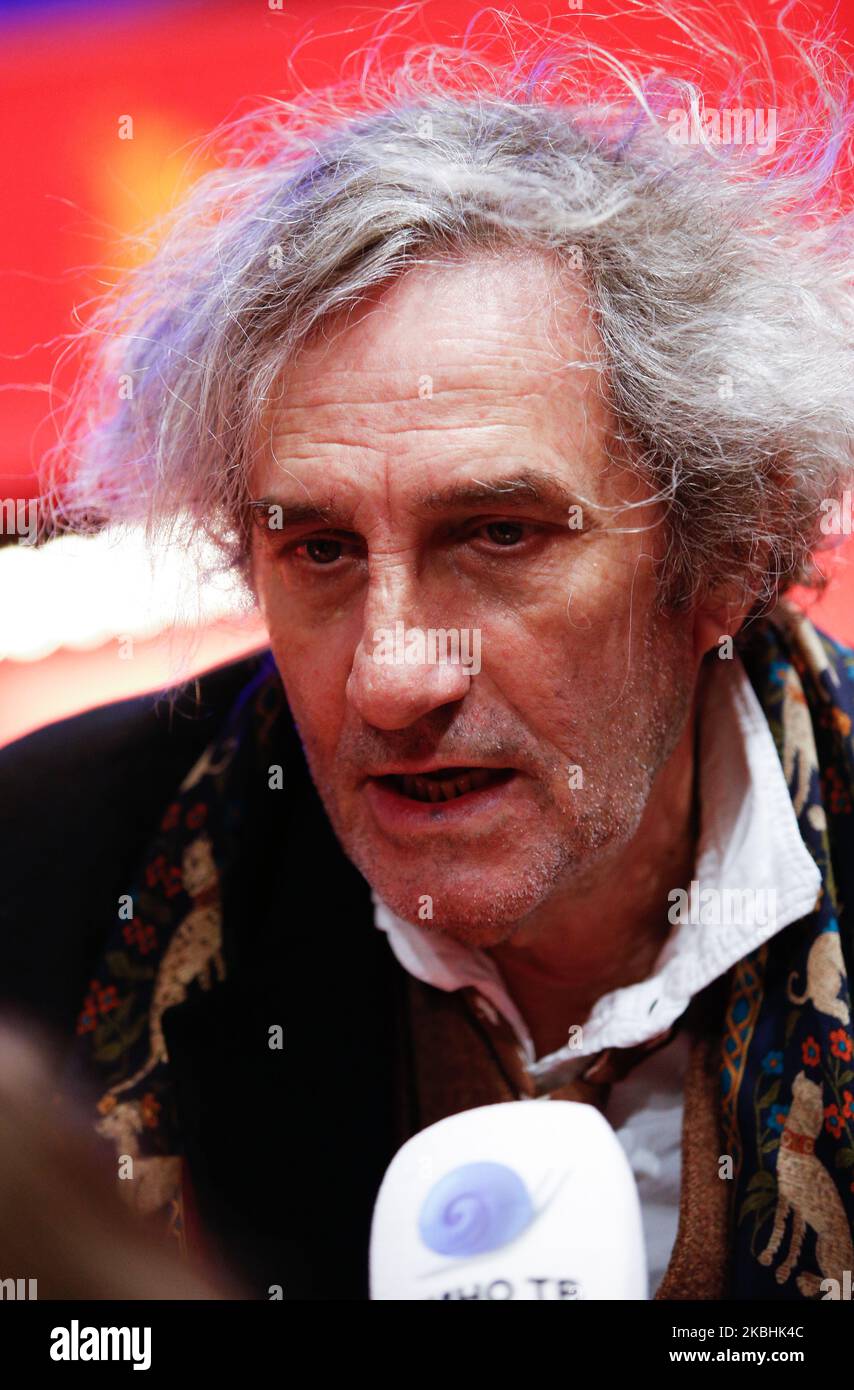 Director Philippe Garrel arrives on red carpet before “The Salt of ...