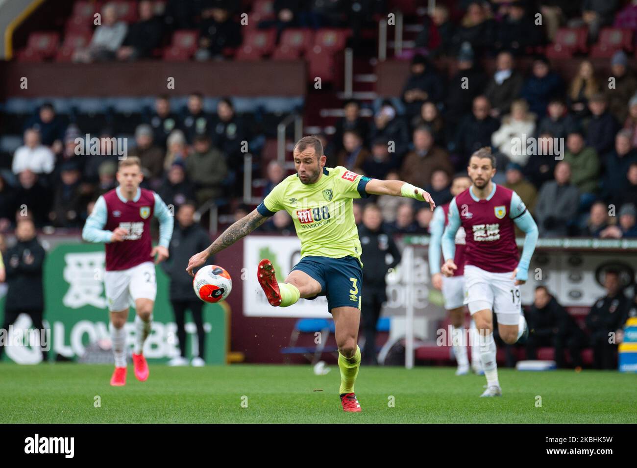 Steve Cook of Bournemouth during the Premier League match between ...