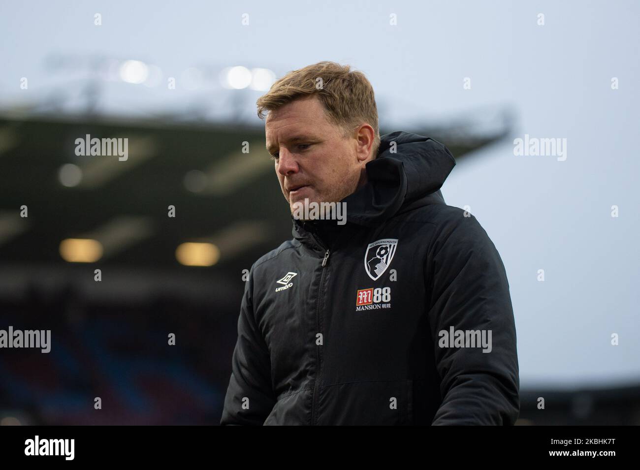 Eddie Howe, manager of Bournemouth, after the Premier League match ...