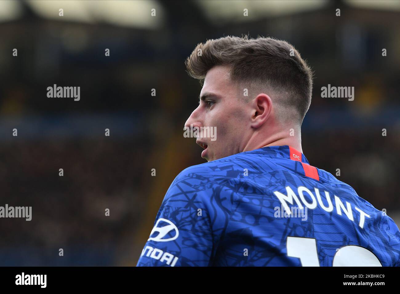 Mason Mount of Chelsea FC during the Premier League match between ...