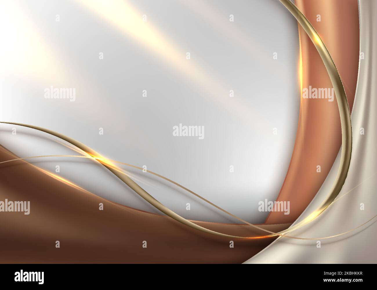 Luxury fluid gold overlap hi-res stock photography and images - Alamy