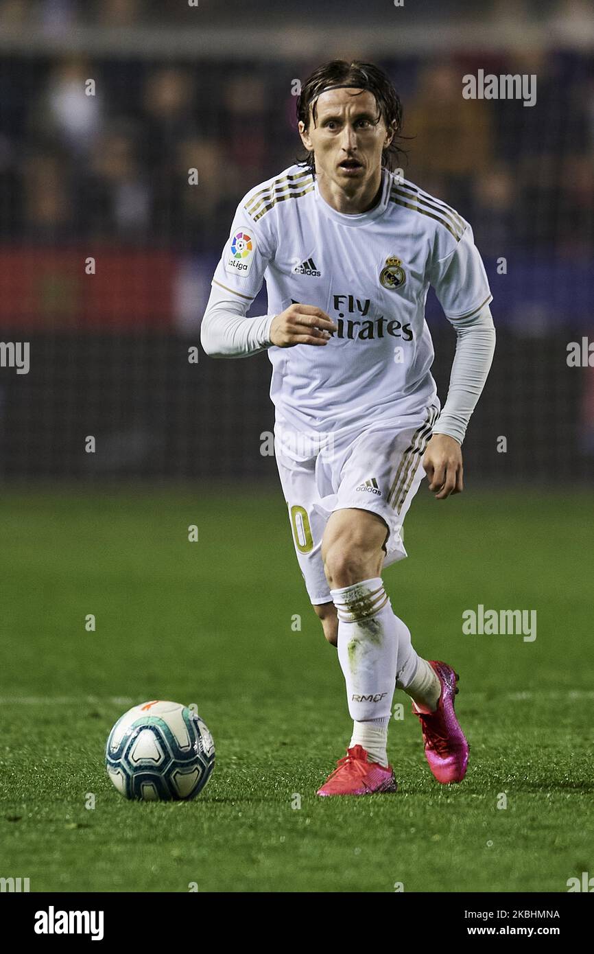Luka Modric of Real Madrid during the Liga match between Levante UD and ...