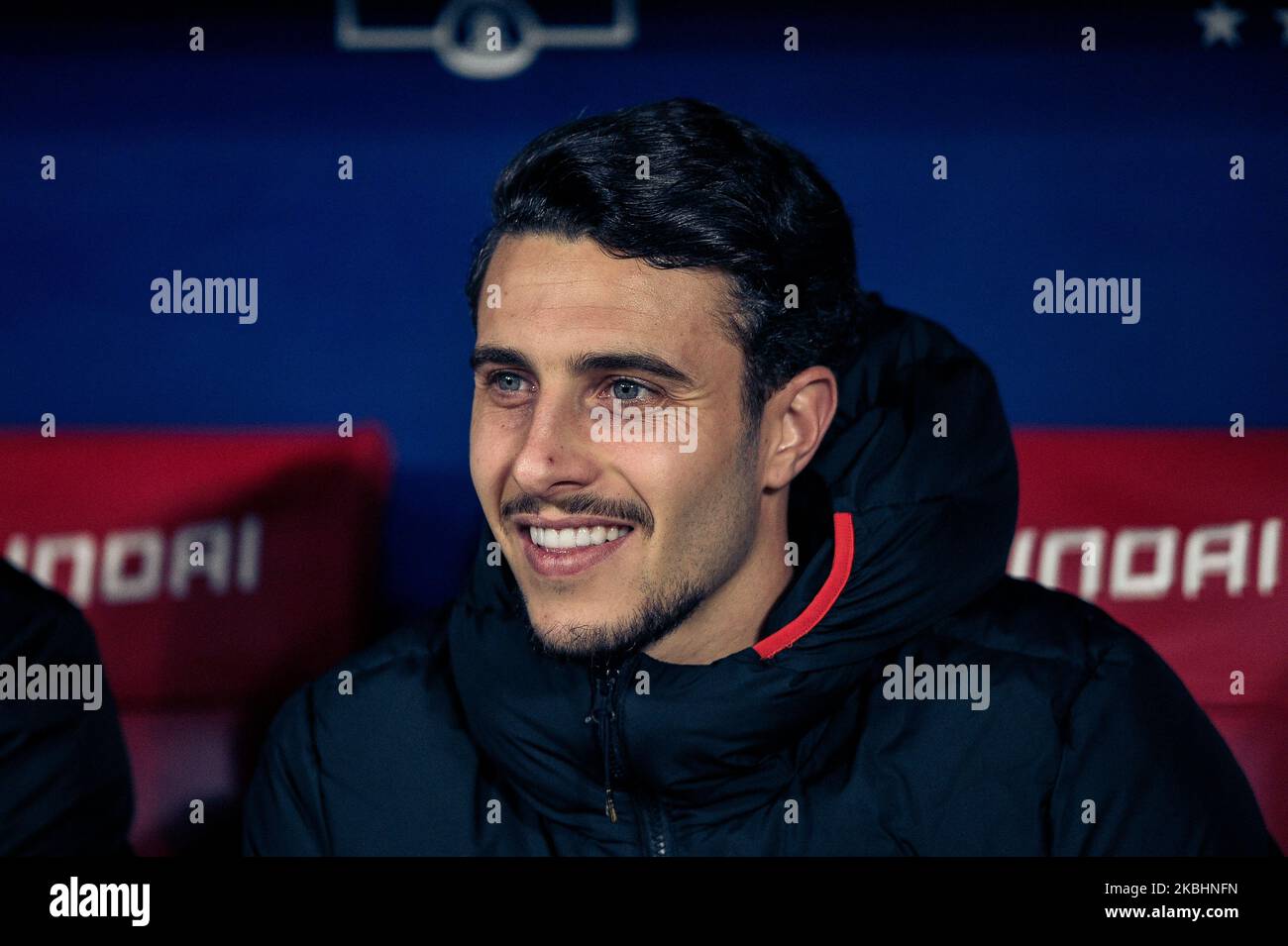 Mario Hermoso during La Liga match between Atletico de Madrid and ...