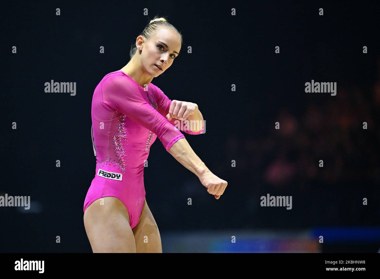 Liverpool, England, November 03, 2022, Alice D'Amato (ITA) floor during ...