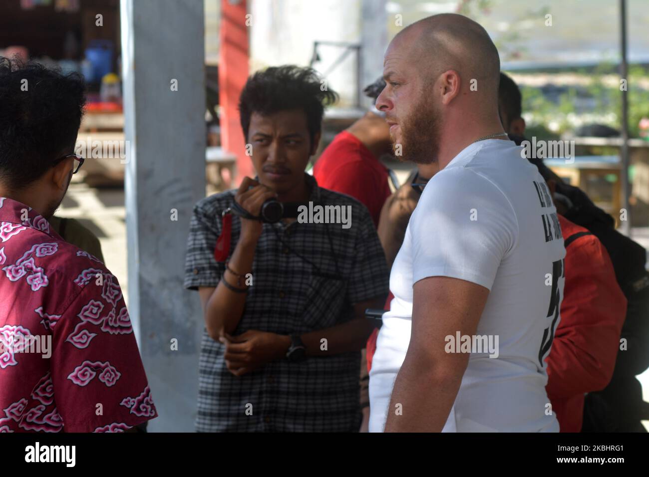 Wildlife lover from France, Farid Makki (right) or better known as Le ...