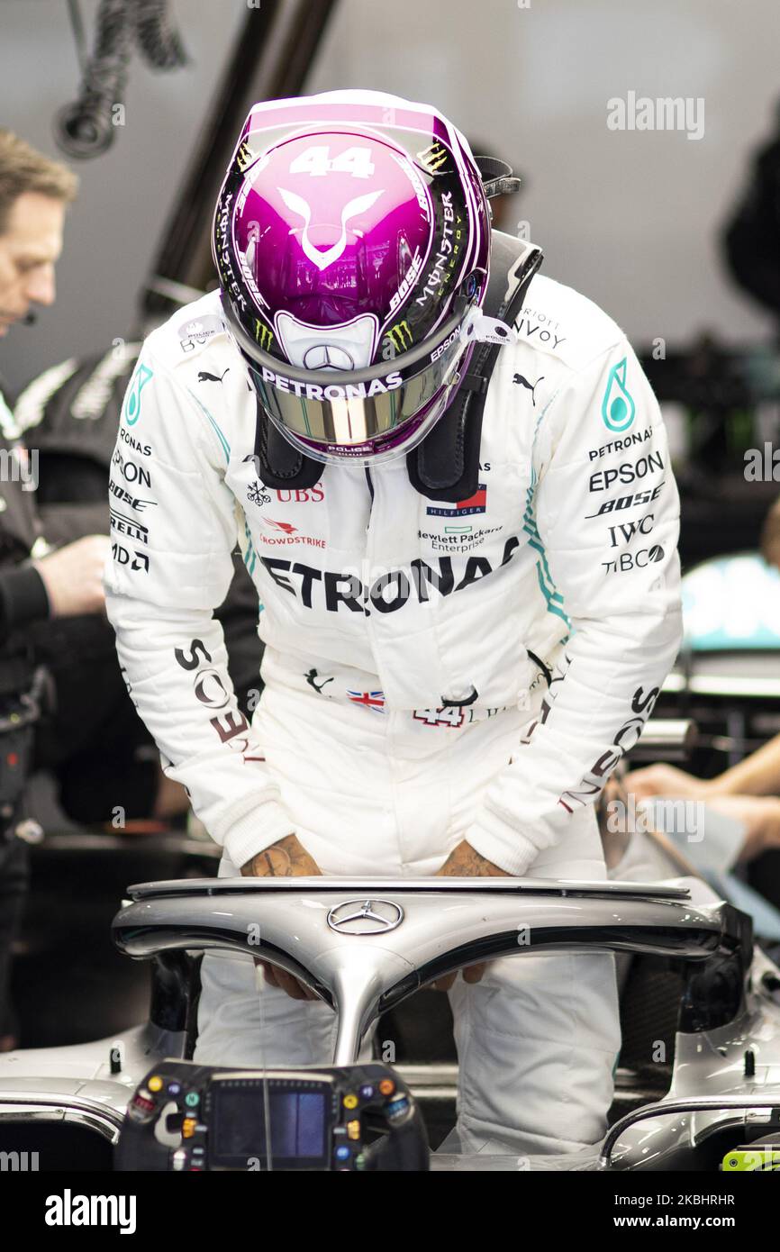 HAMILTON Lewis (gbr), Mercedes AMG Petronas F1 W11, portrait during the ...