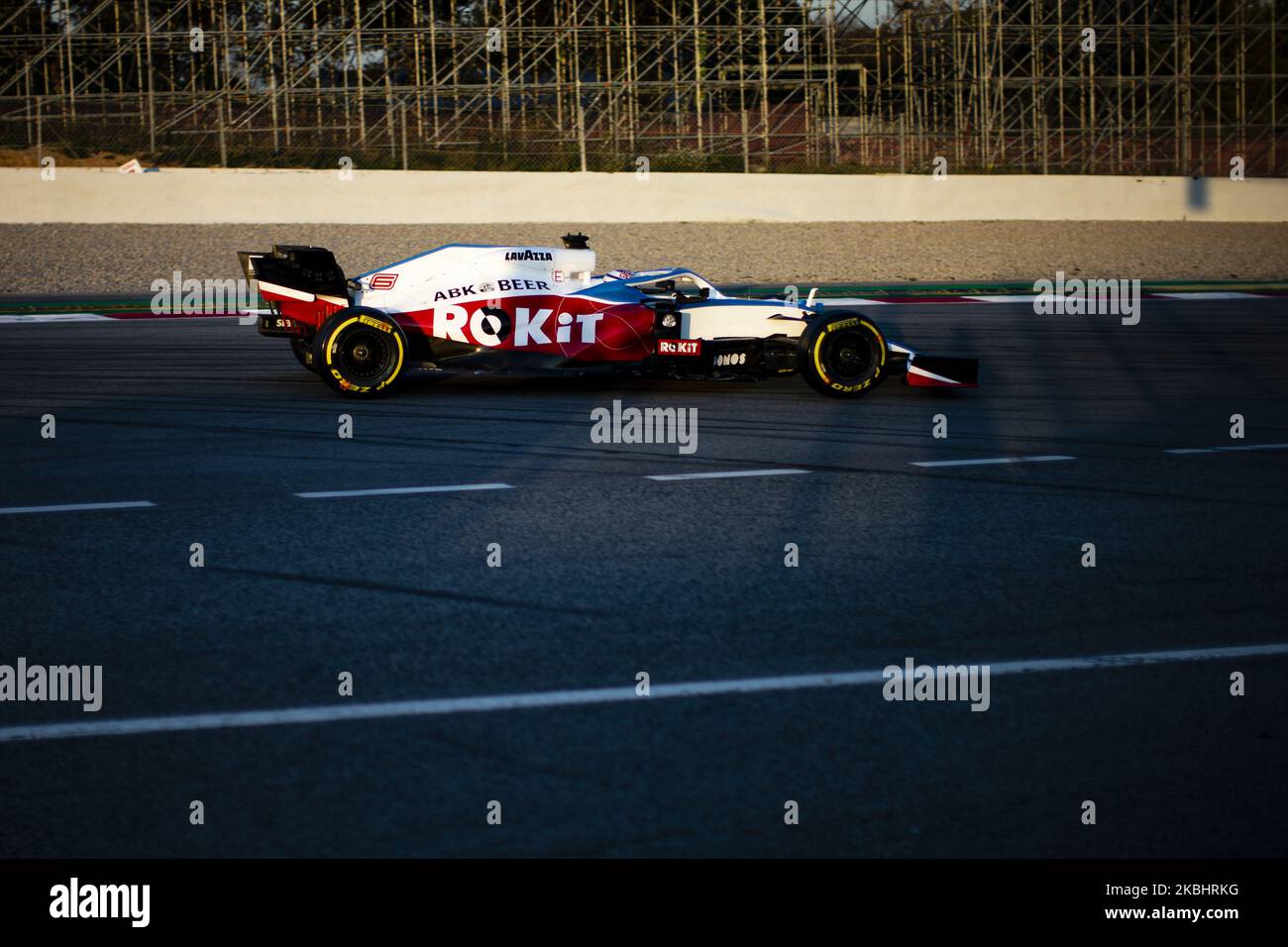 06 LATIFI Nicholas (can), Williams Racing F1 FW43, action during the ...
