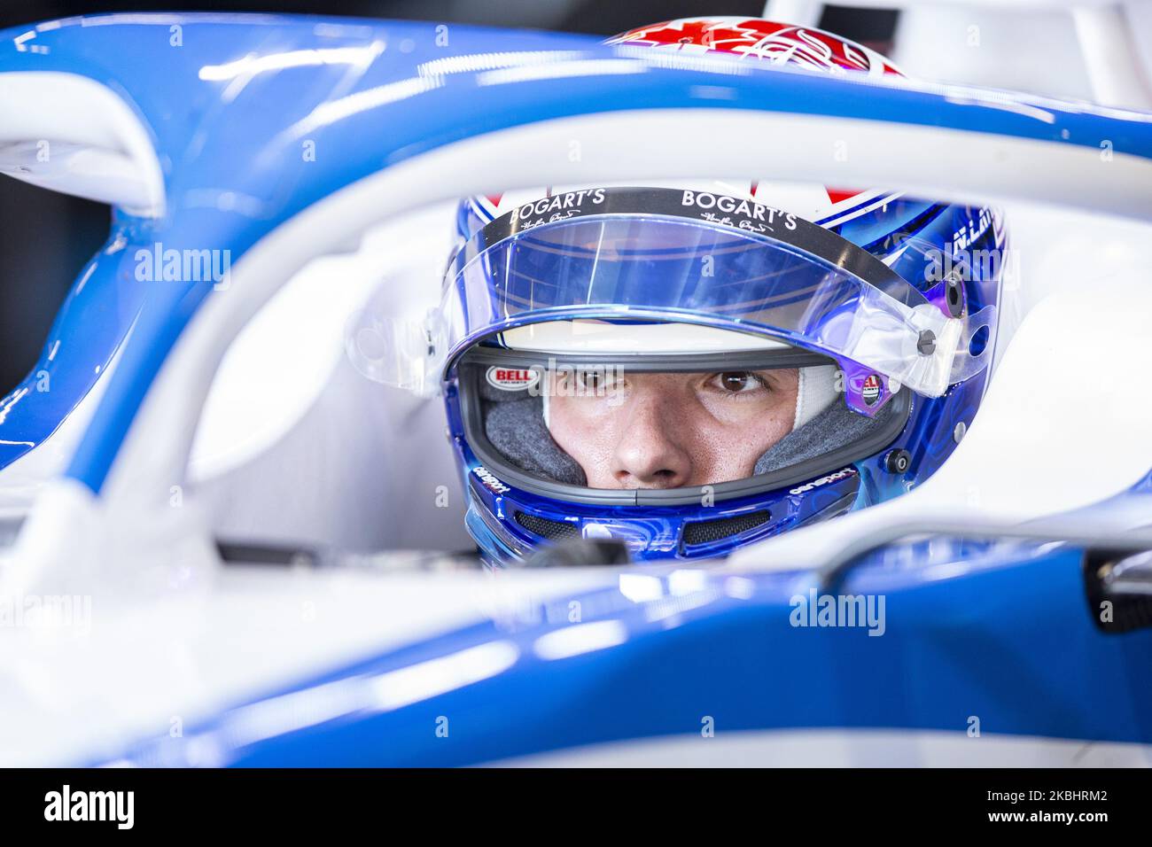 LATIFI Nicholas (can), Williams Racing F1 FW43, portrait during the ...