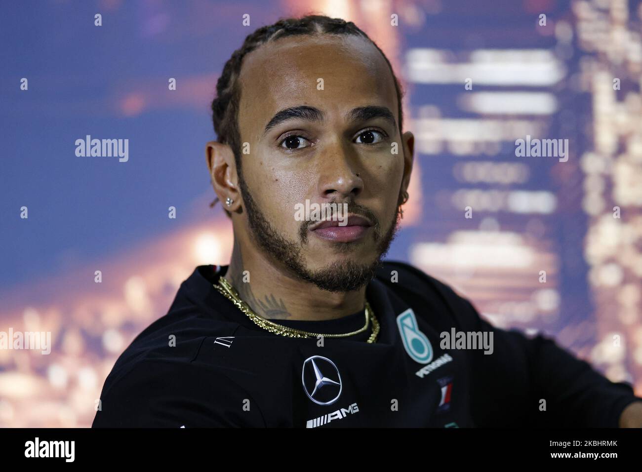 HAMILTON Lewis (gbr), Mercedes AMG Petronas F1 W11, portrait during the ...