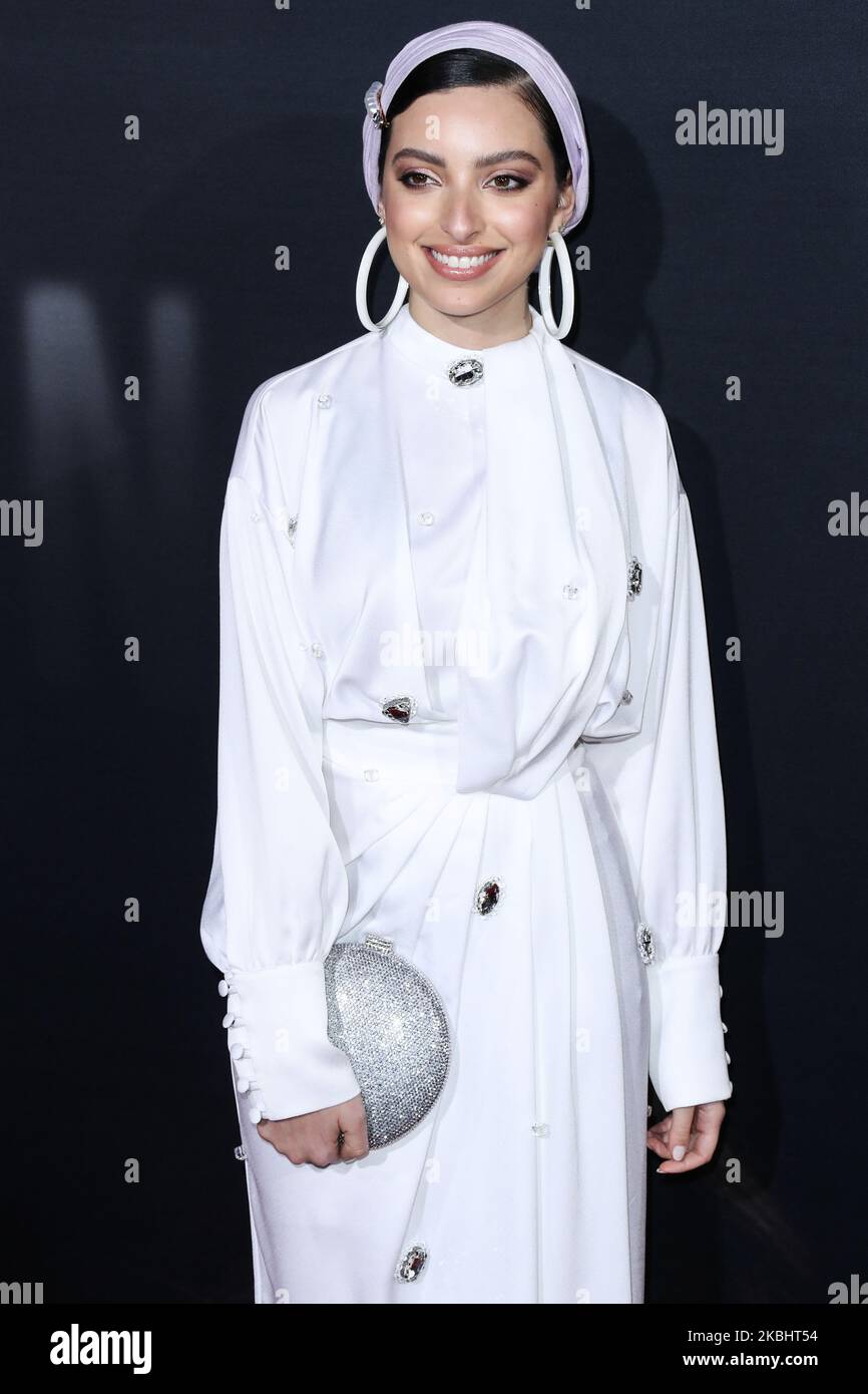 HOLLYWOOD, LOS ANGELES, CALIFORNIA, USA - FEBRUARY 24: Noor Tagouri ...