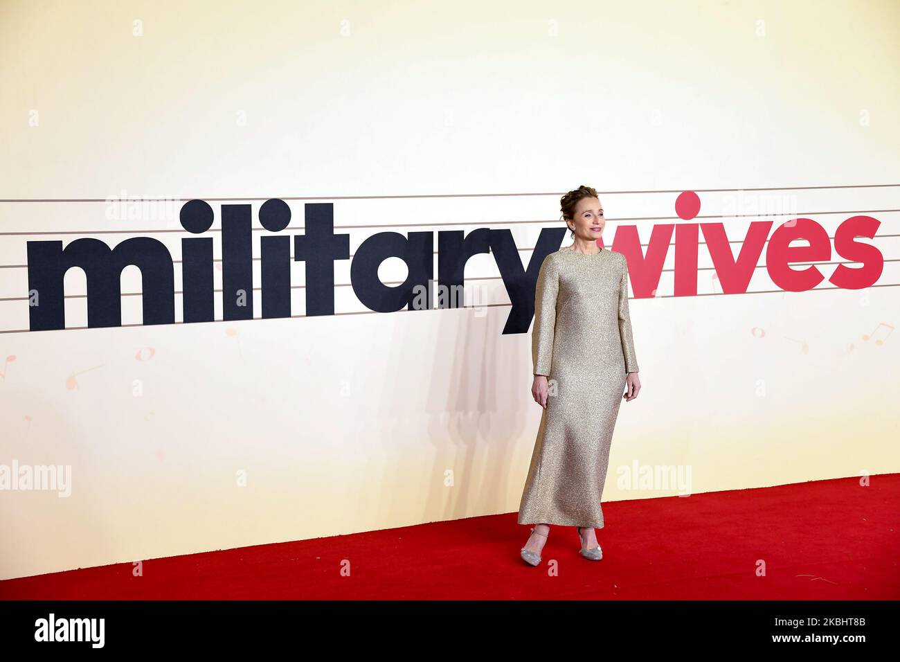 Kristin Scott Thomas attends the Military Wives UK Premiere at ...