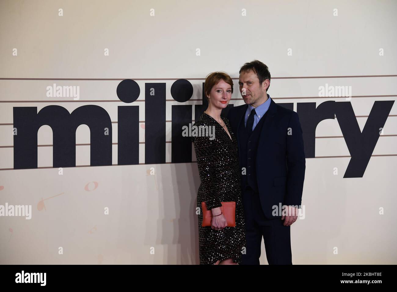Jason Merrells and Emma Lowndes attend the Military Wives UK Premiere ...