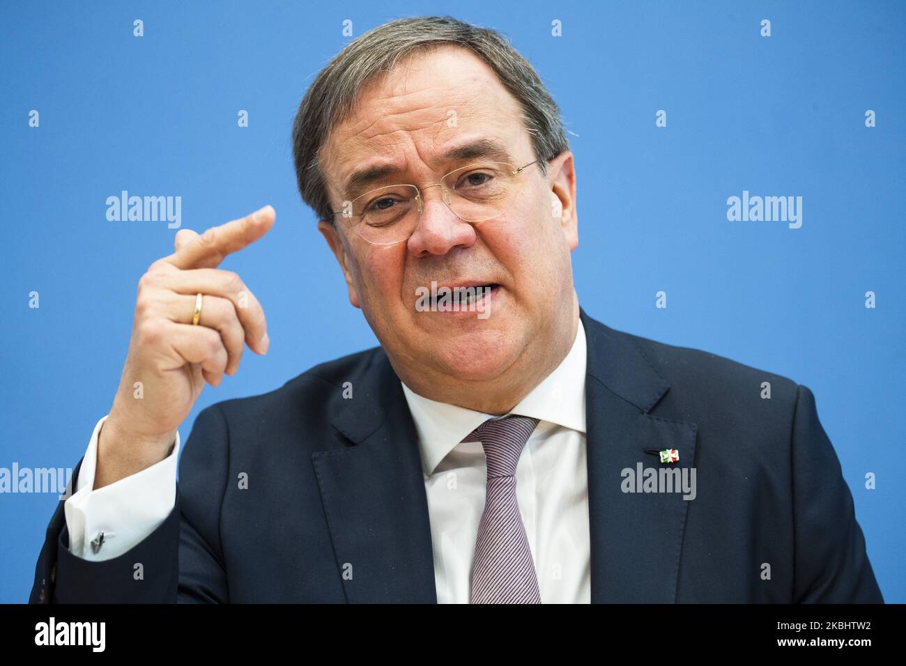 German Politician Armin Laschet announces his candidature for the ...