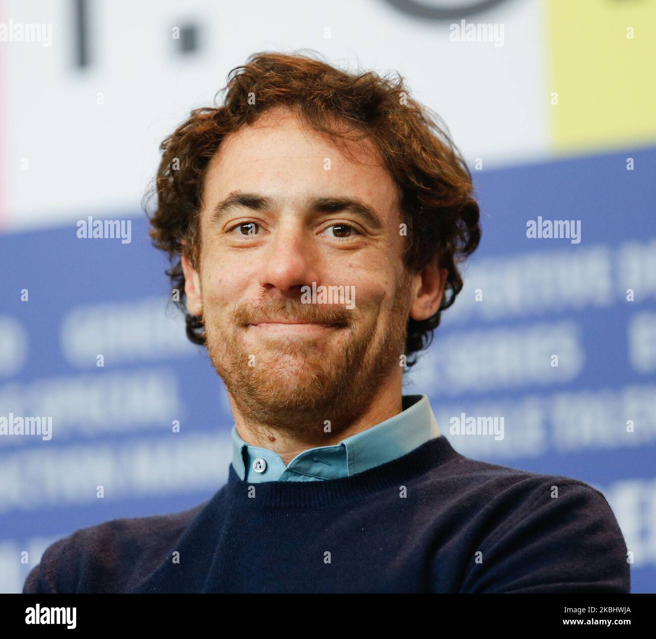 Elio Germano and Italian attends "Bed Tales" press conference during ...