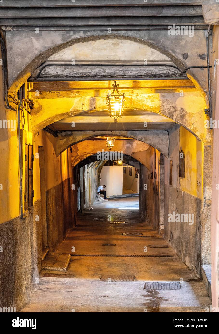 Villefranche-sur-Mer, France - August 5, 2022: XIV century first ...