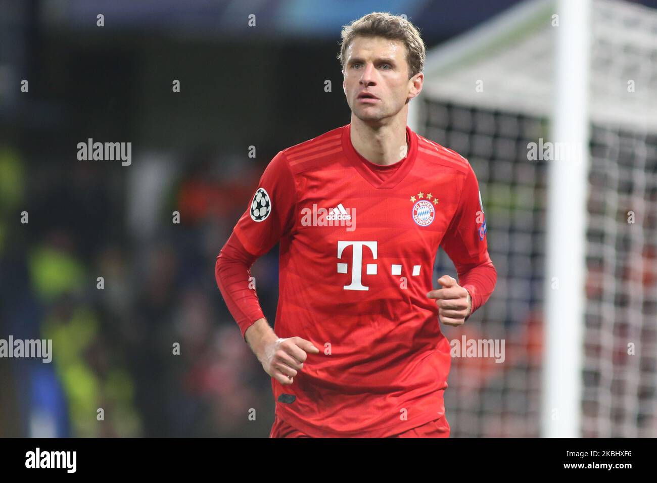 Thomas Muller (Bayern Munich) looks on during the 2019/20 UEFA ...