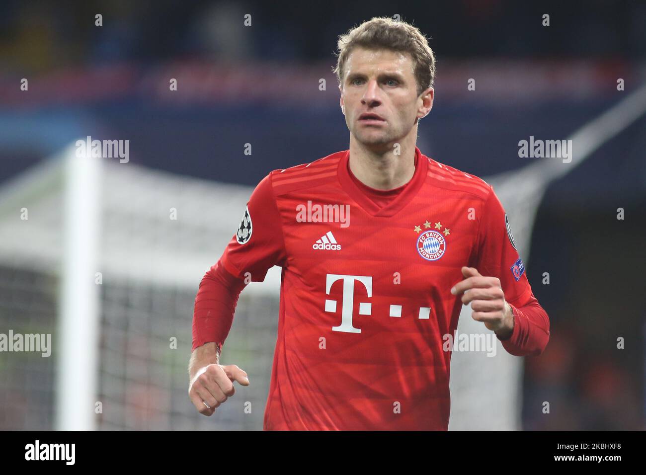 Thomas Muller (Bayern Munich) looks on during the 2019/20 UEFA ...