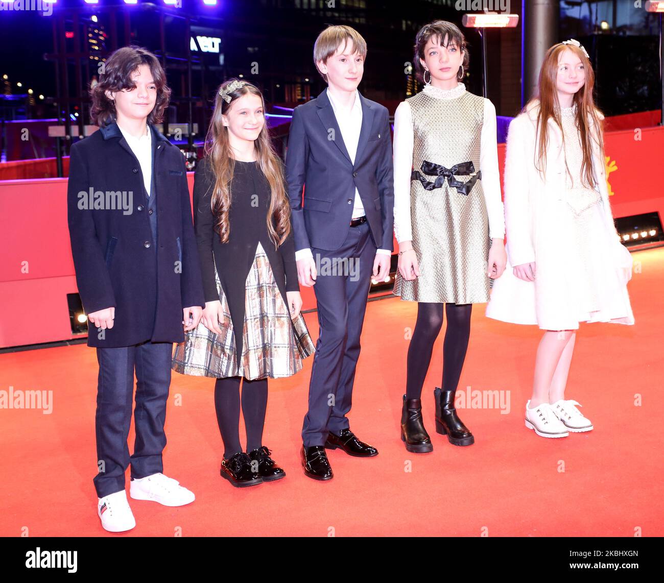 (L-R) Tommaso Di Cola, Giulietta Rebeggiani, Justin Korovkin, Giulia ...