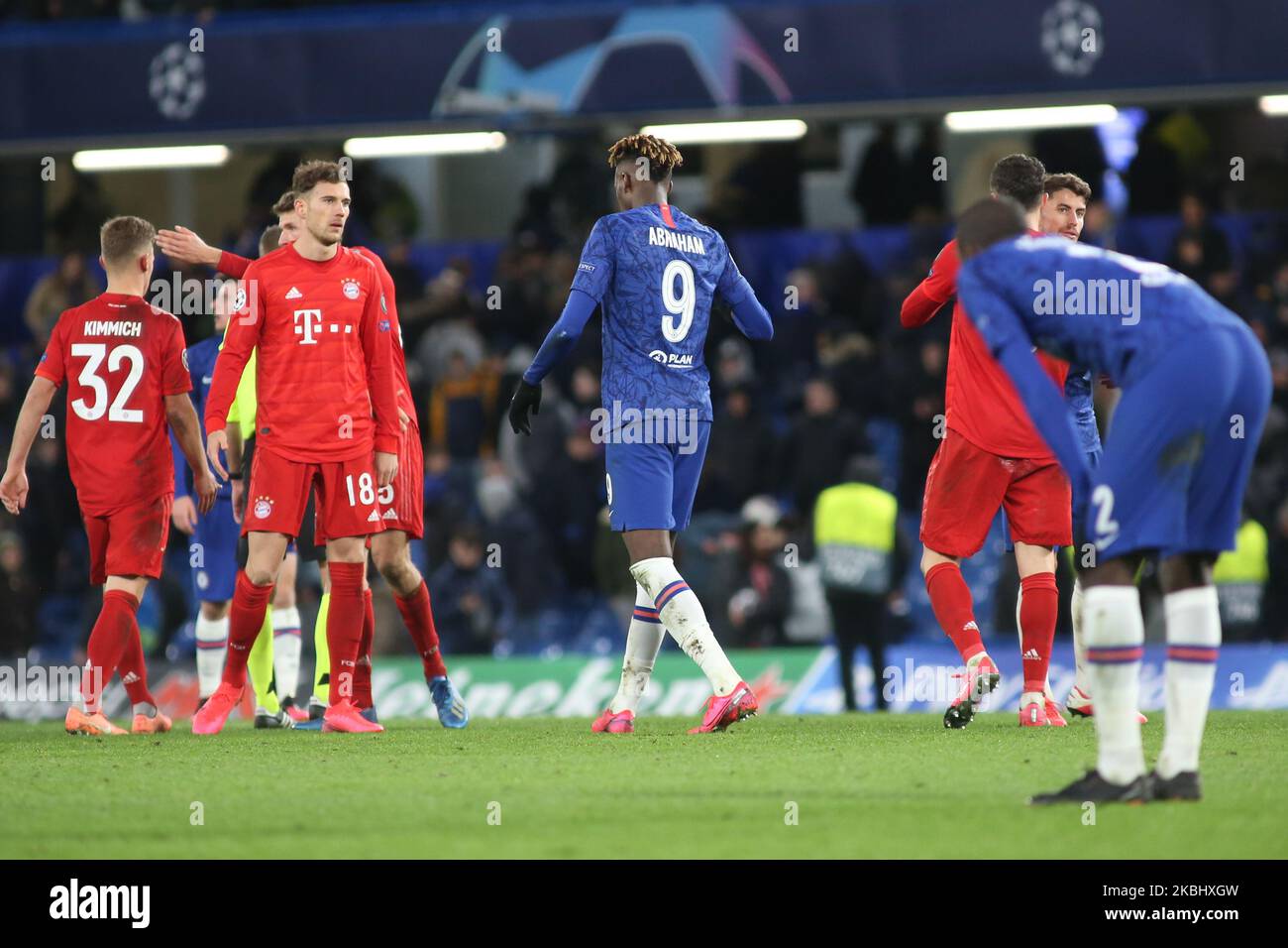 Antonio Rudiger (Chelsea) gestures during the 2019/20 UEFA Champions ...