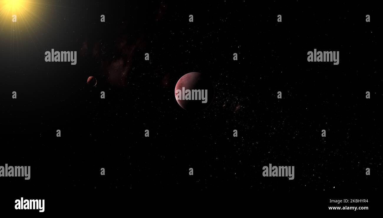 Quaoar planet hi-res stock photography and images - Alamy