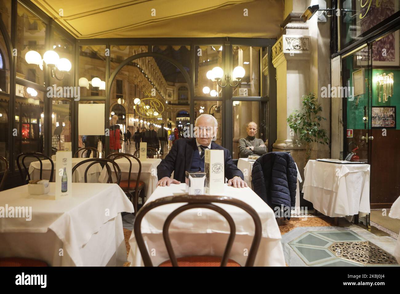 Biffi, the famous and iconic restaurant in the Galleria Vittorio ...
