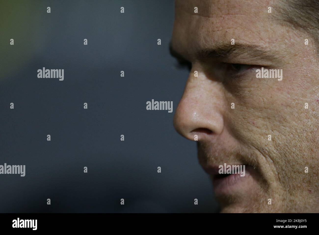 Scott Parker manager of Fulham during the Sky Bet Championship match between Fulham and Swansea ...