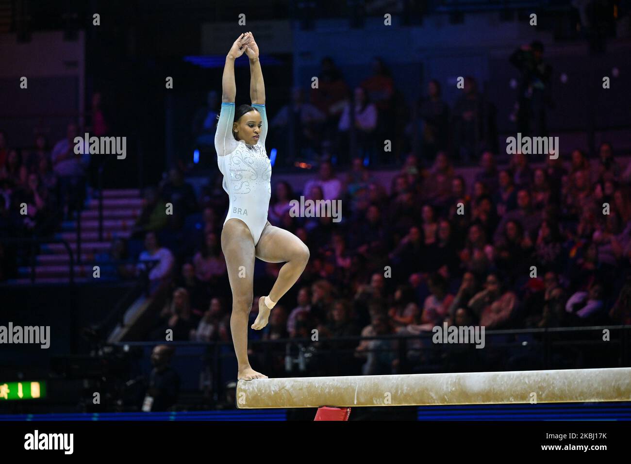 Liverpool, England, M&S Bank Arena, November 03, 2022, Rebeca Andrade ...