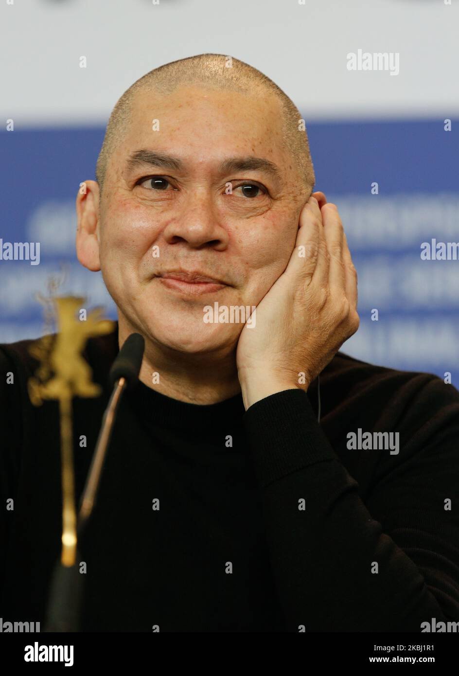 Tai director Tsai Ming-liang attends ''Days'' (Rizi) press conference ...