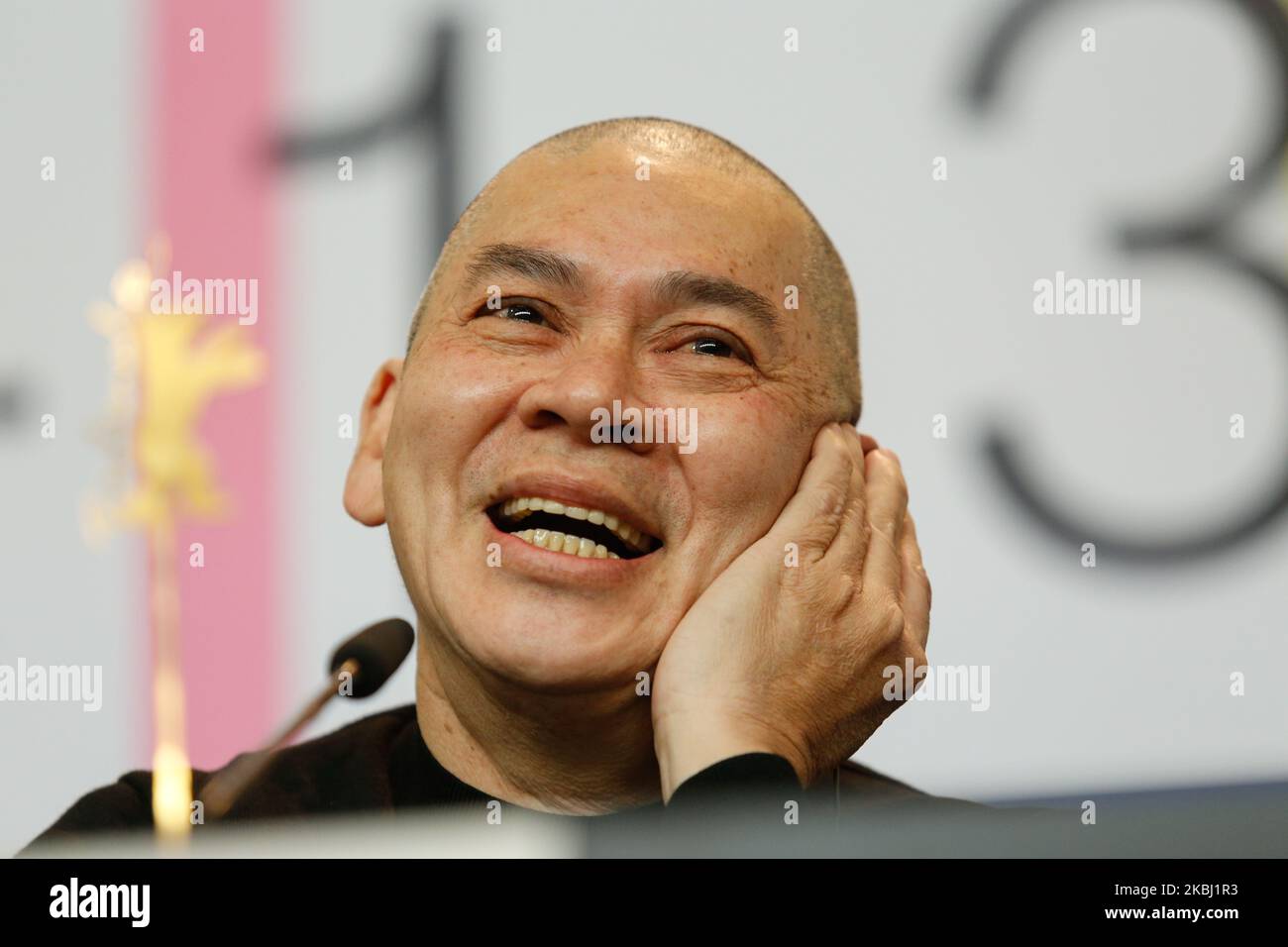 Tai director Tsai Ming-liang attends ''Days'' (Rizi) press conference ...