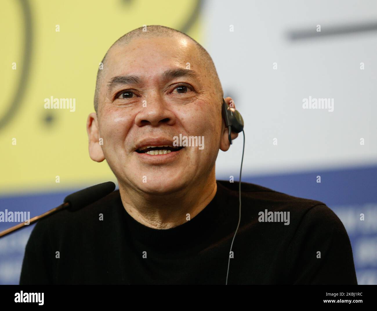 Tai director Tsai Ming-liang attends ''Days'' (Rizi) press conference ...