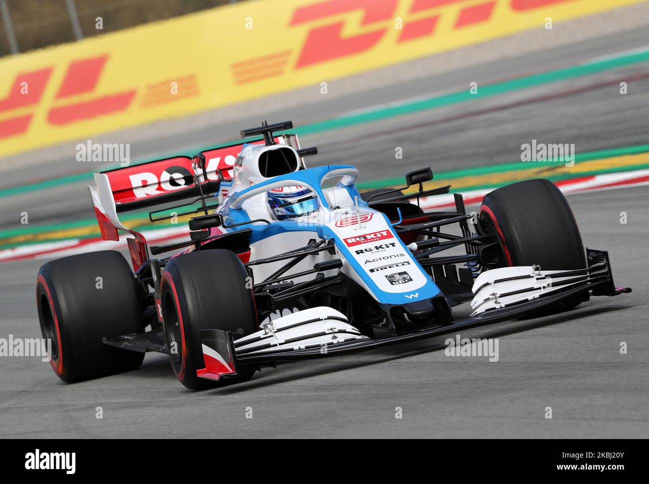 Nicolas Latifi and the Williams FW 43 during the day 5 of the formula 1 ...