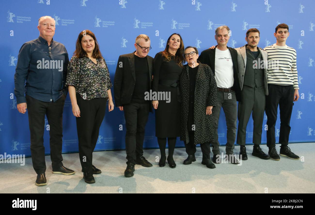 (L-R) Producer Kevan Van Thompson, producer Sam Taylor, producer Mike ...