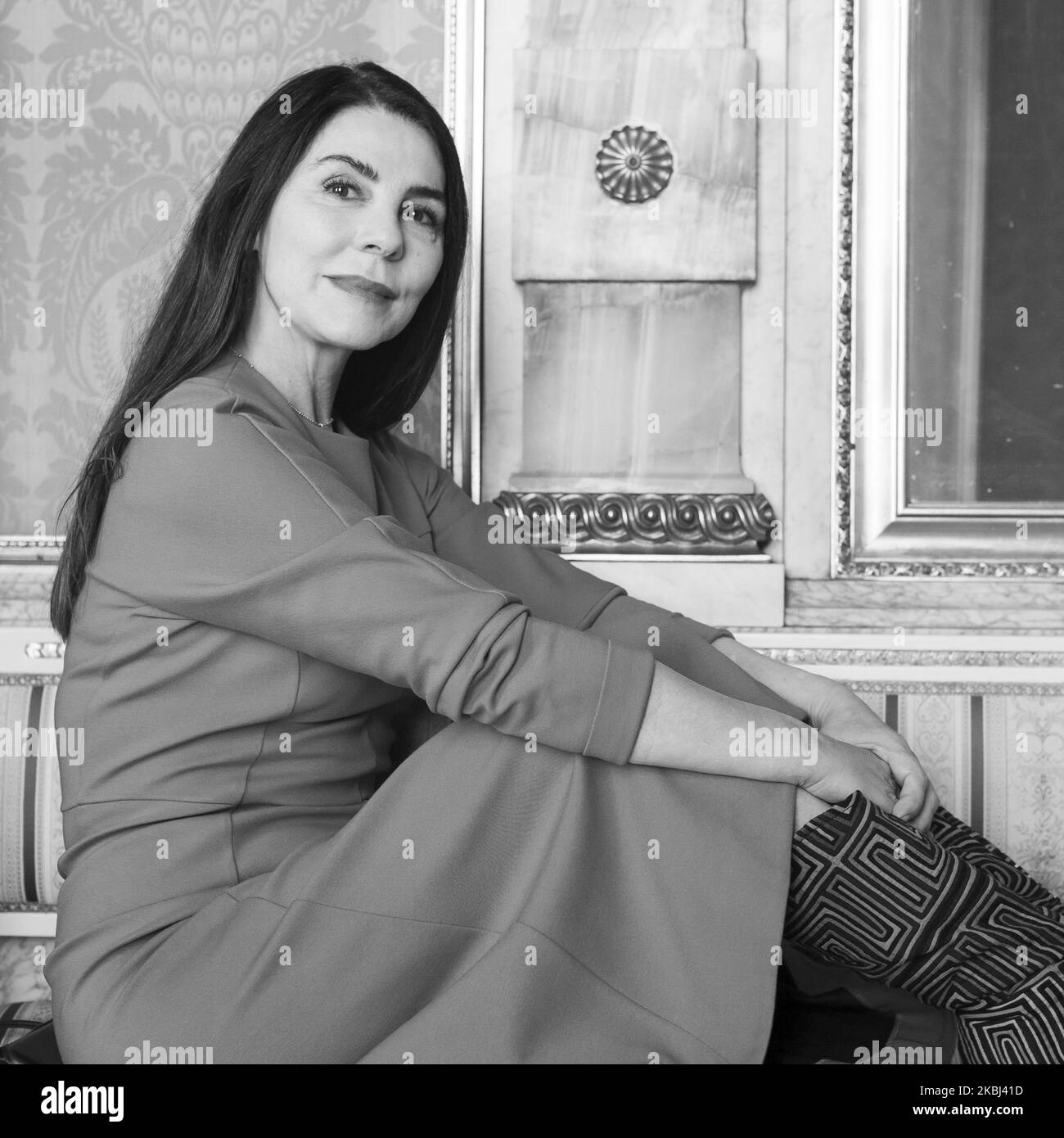 Actress ana fernandez Black and White Stock Photos & Images - Alamy