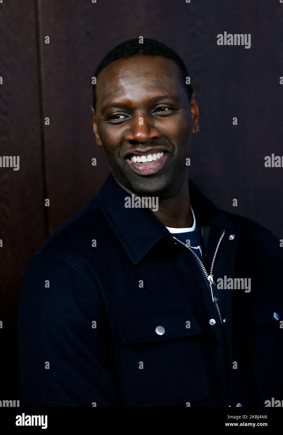 Omar Sy poses at the ''Police'' (Night Shift) photo call during 70th ...
