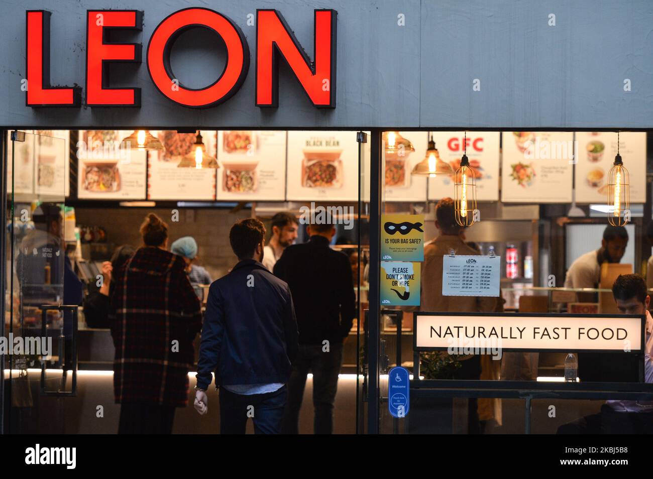 Leon restaurant london hi-res stock photography and images - Alamy