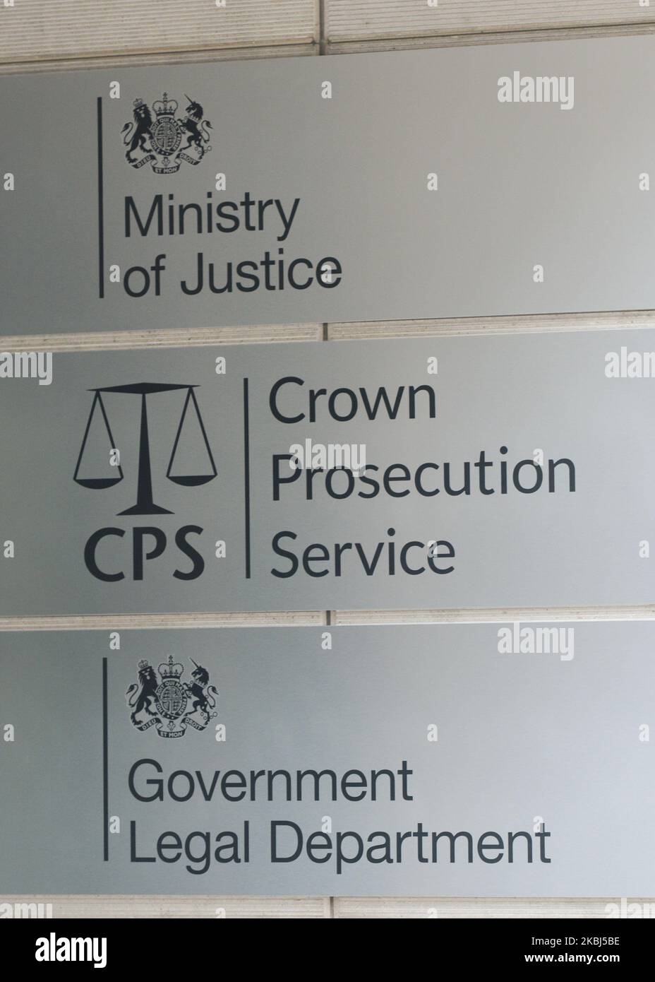 Ministry of Justice, Crown Prosecution Service and Government Legal ...