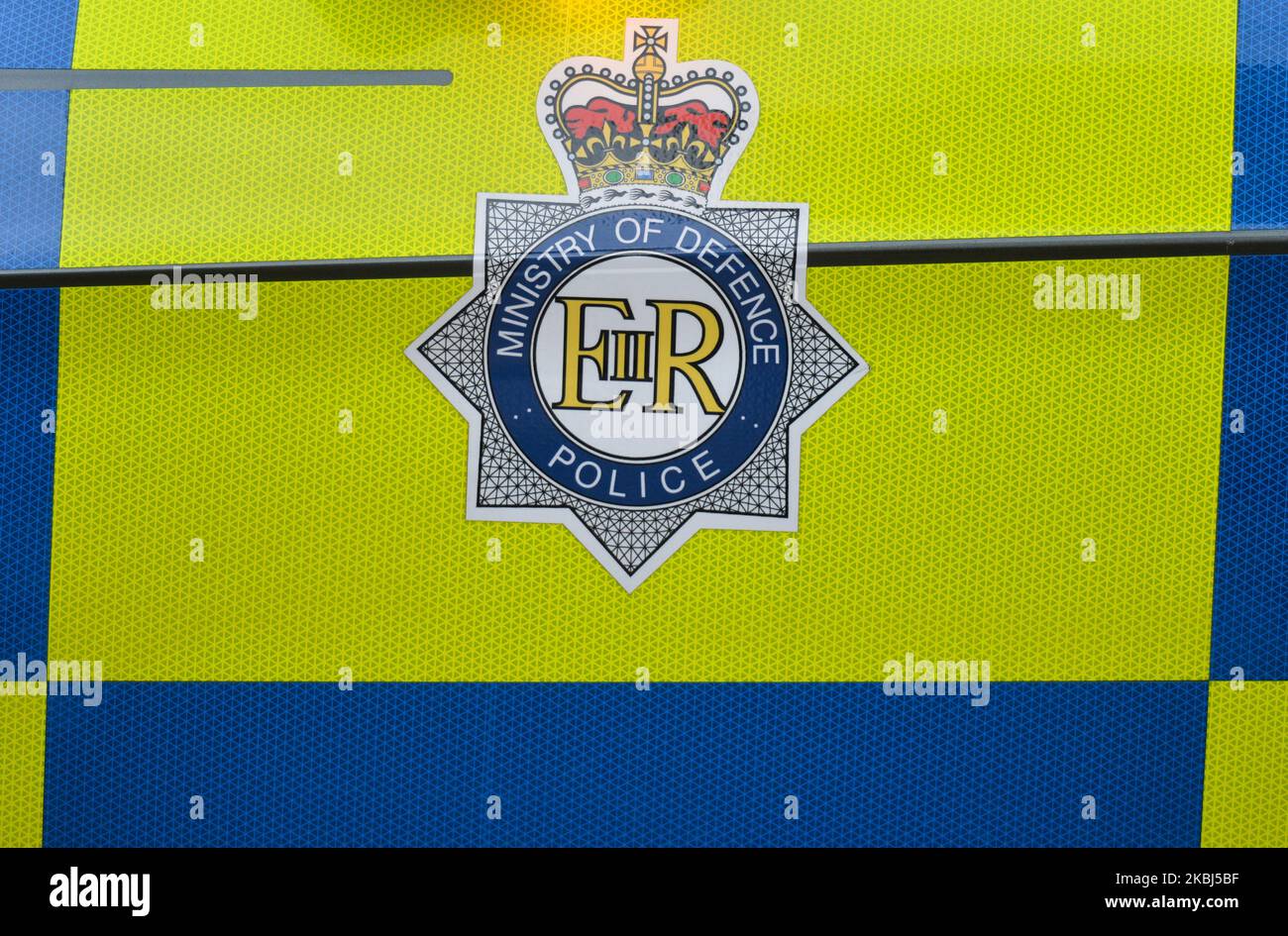 Ministry of defence police logo hi-res stock photography and images - Alamy