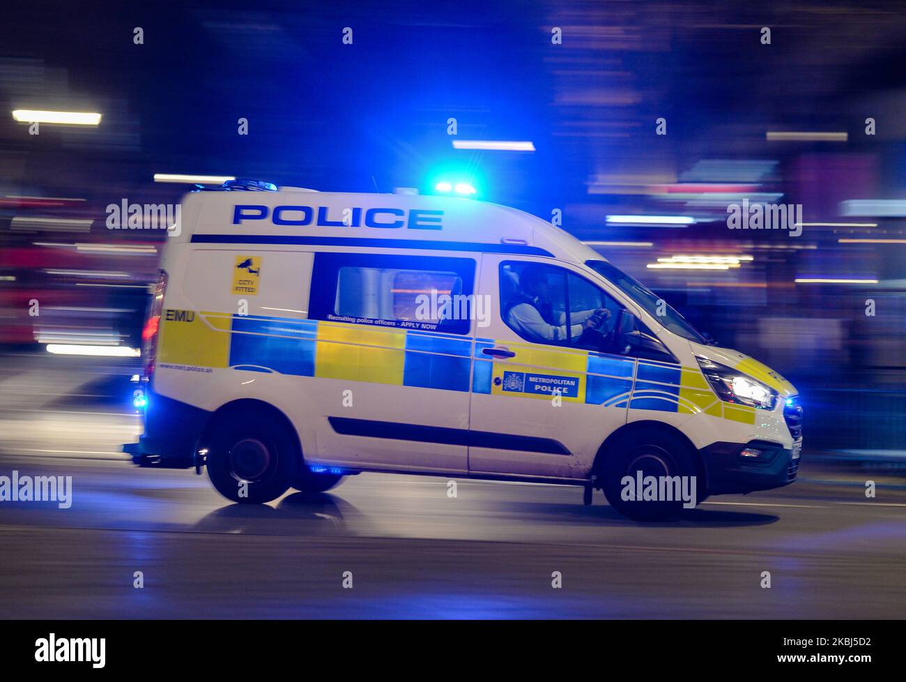 London Metropolitan Police car seen in Central London. On Saturday, 25 ...