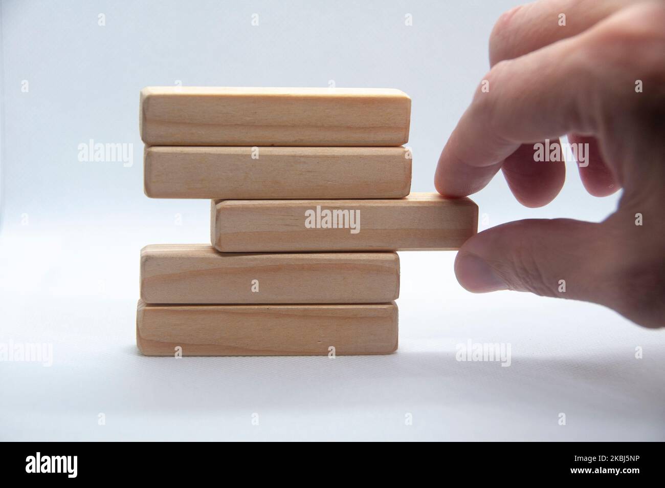 Toy blocks isolated top view hi-res stock photography and images - Alamy