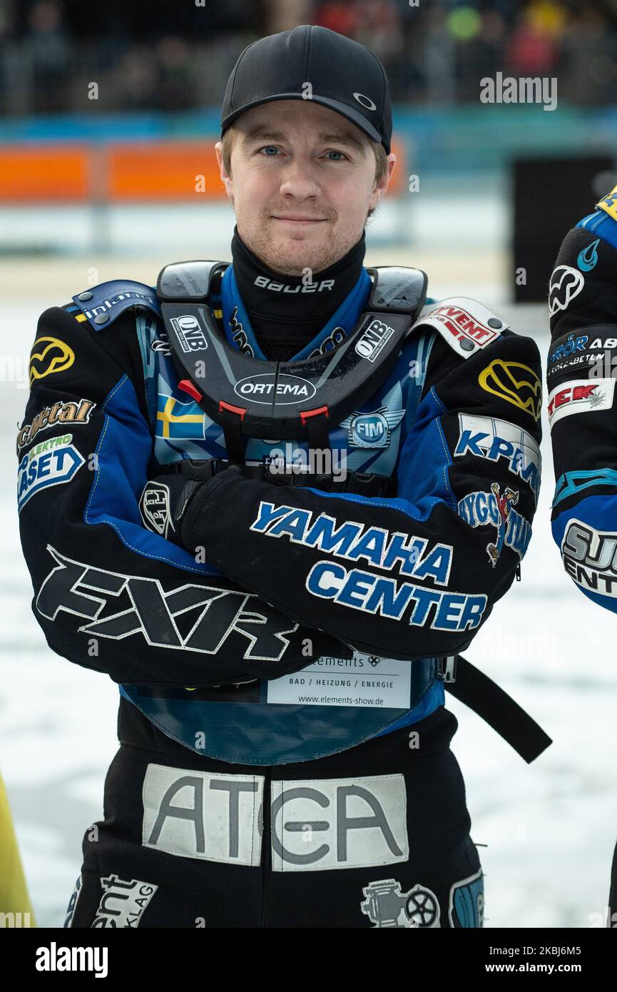 Martin Haarahiltunen of Sweden during theIce Speedway of Nations (Day 1 ...