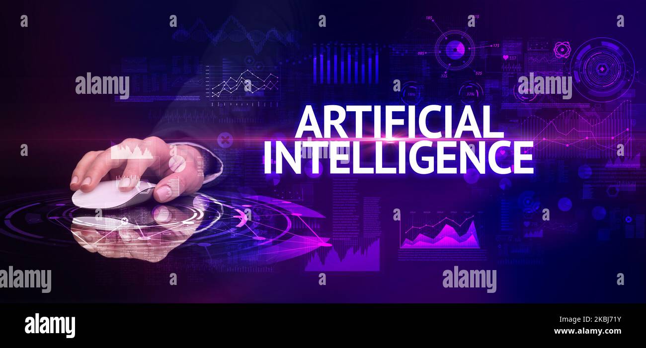 hand holding wireless peripheral, modern technology concept Stock Photo ...