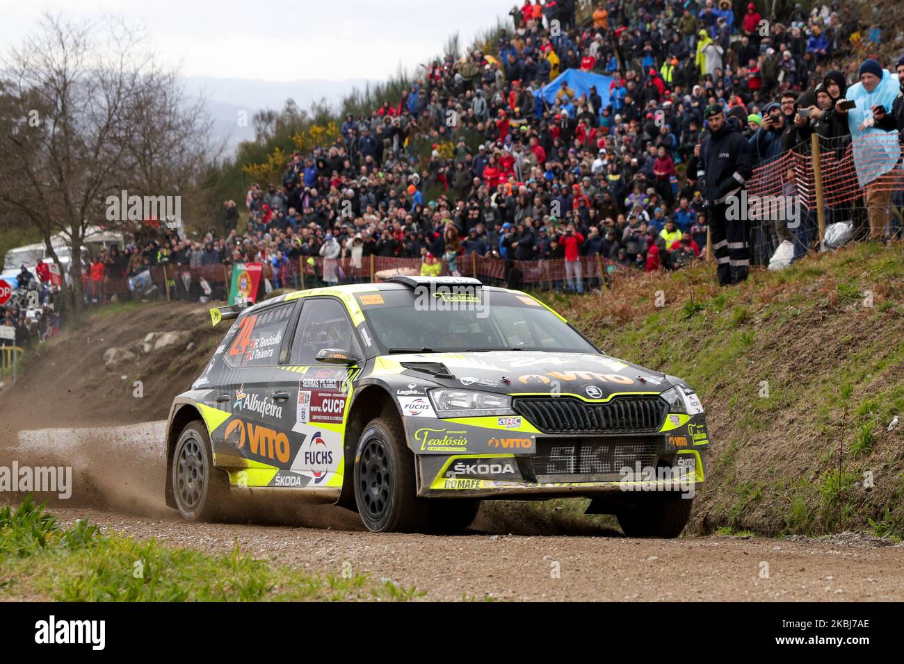 Skoda fabia r5 evo of team vito skoda hi-res stock photography and ...