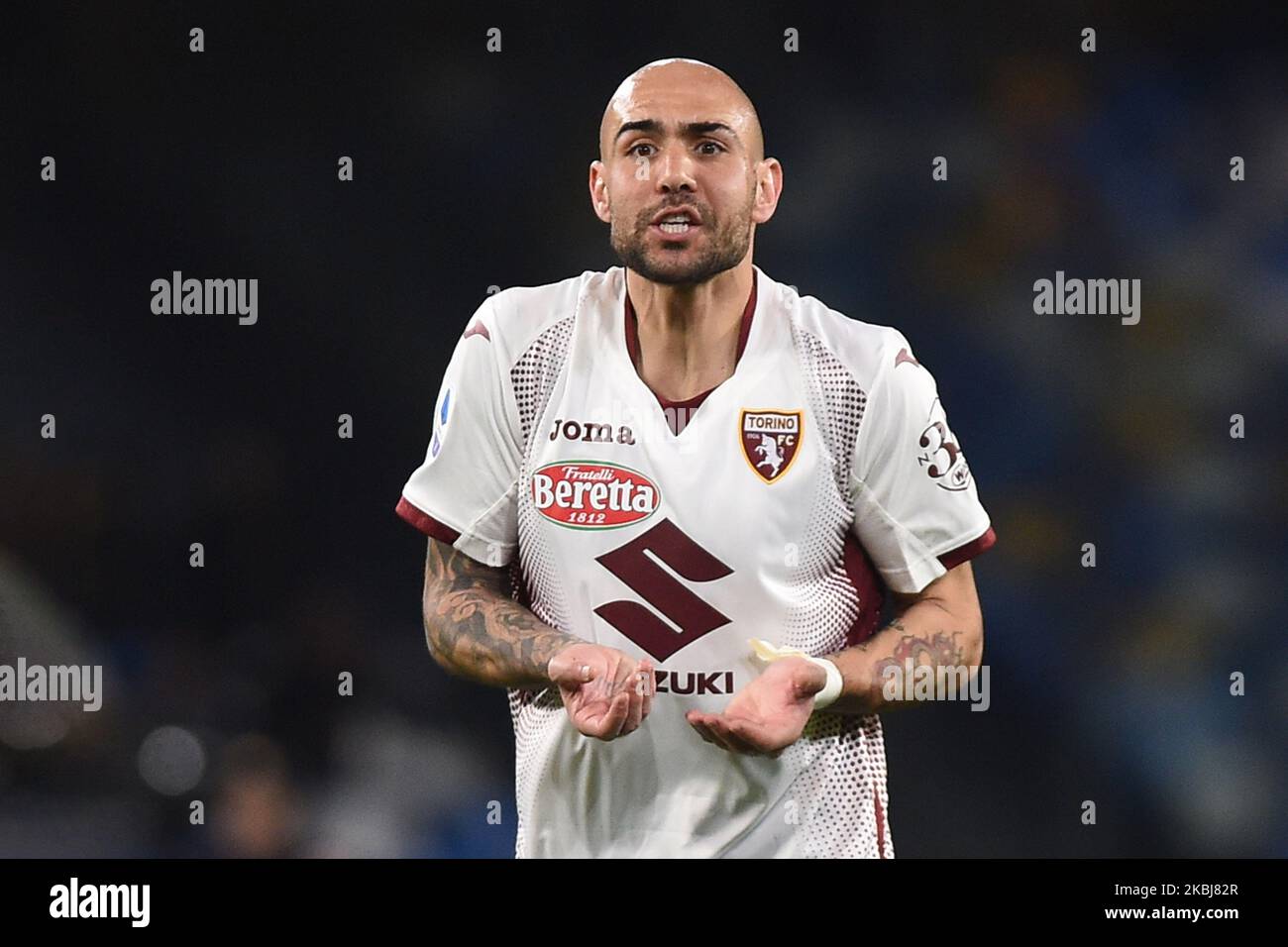 Simone Zaza of Torino FC during the Serie A match between SSC Napoli ...