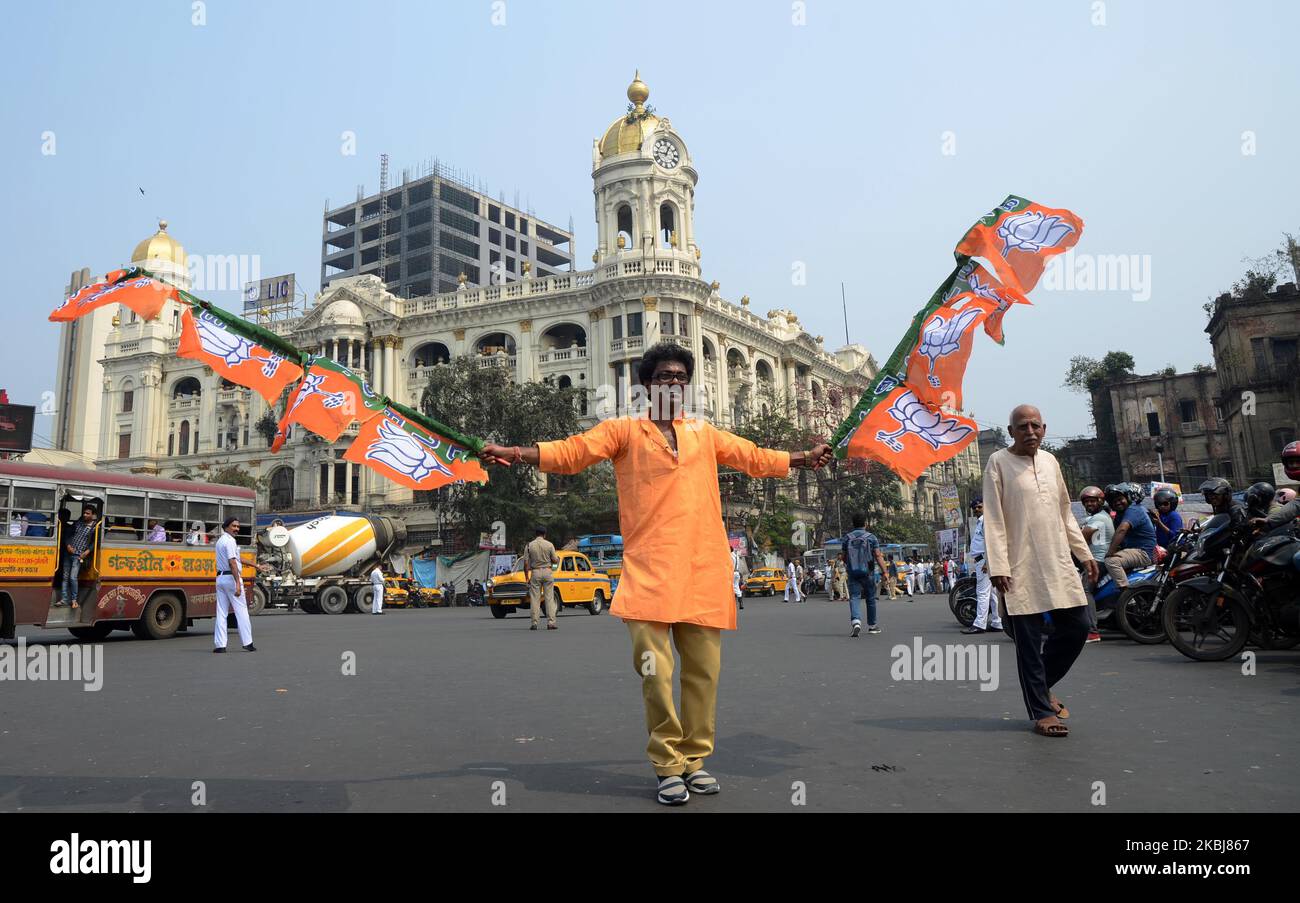 Political rally of indian home minister amit shah hi-res stock ...