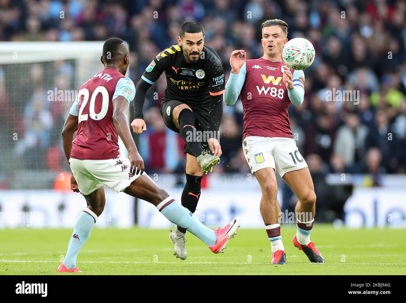 ?lkay Gundogan (8) of Manchester City during the Carabao Cup Final ...