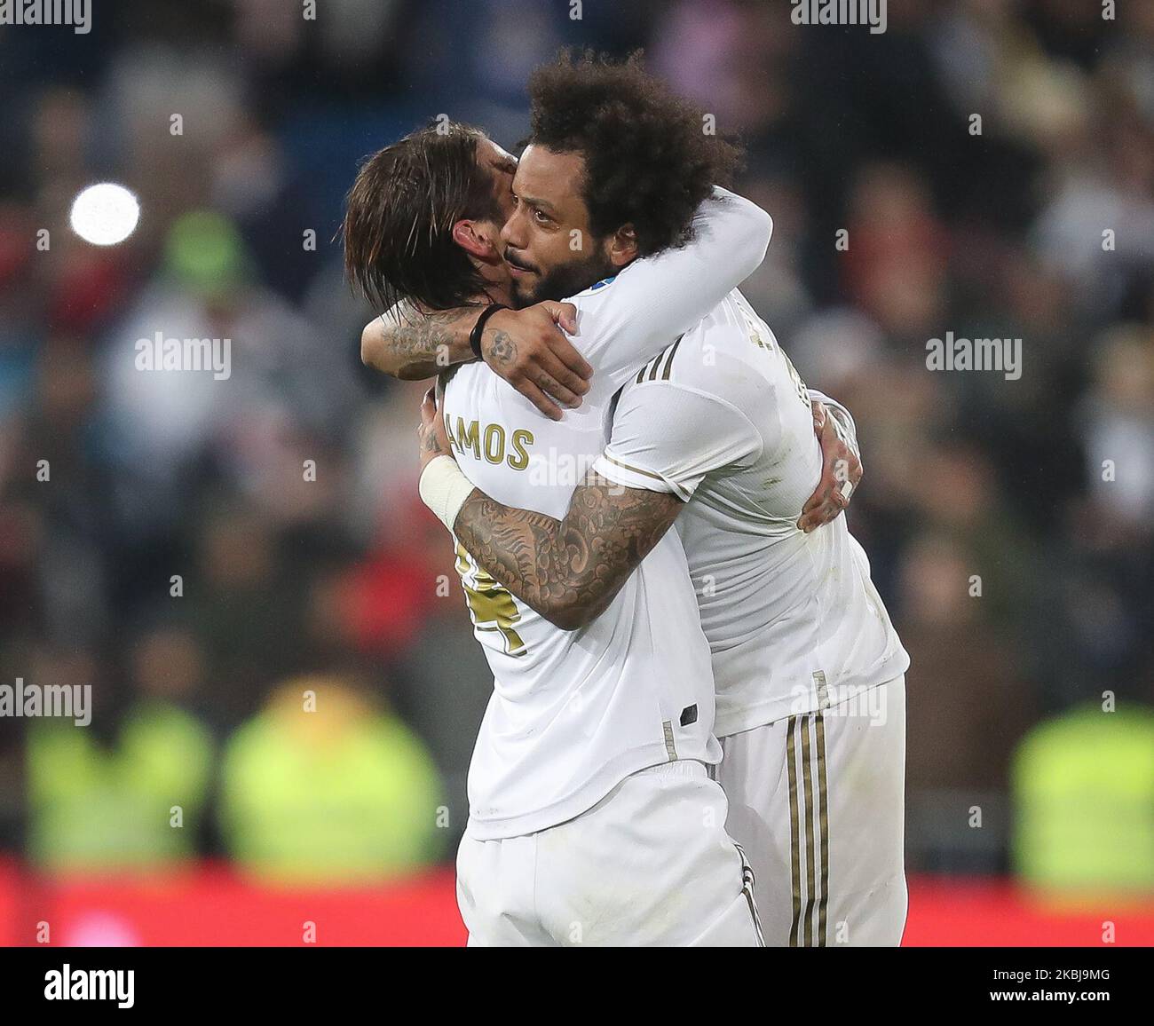 Estadio santiago bernabeu sergio ramos hi-res stock photography and ...