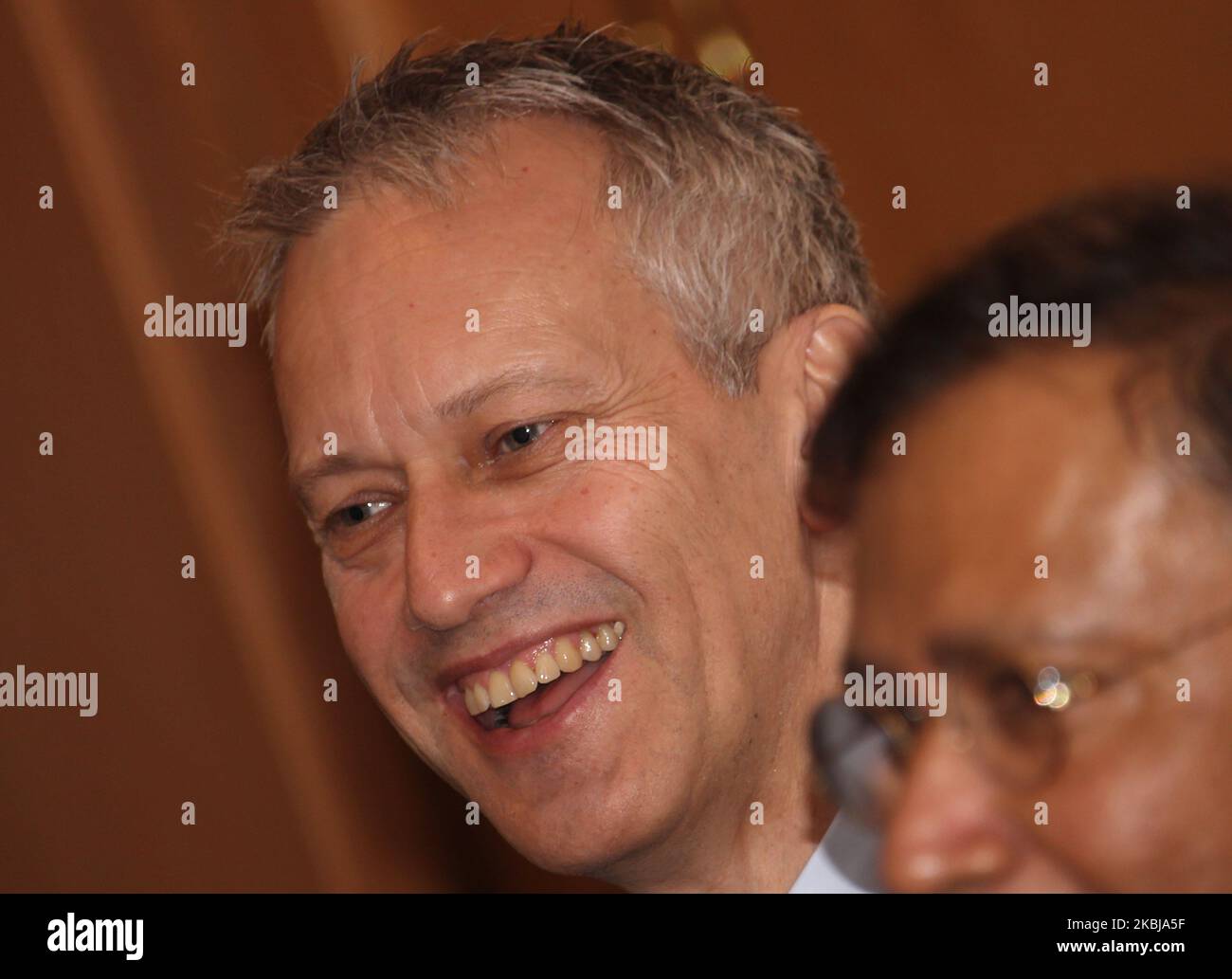 President and CEO of The Coca-Cola Company James Quincey smiles during ...
